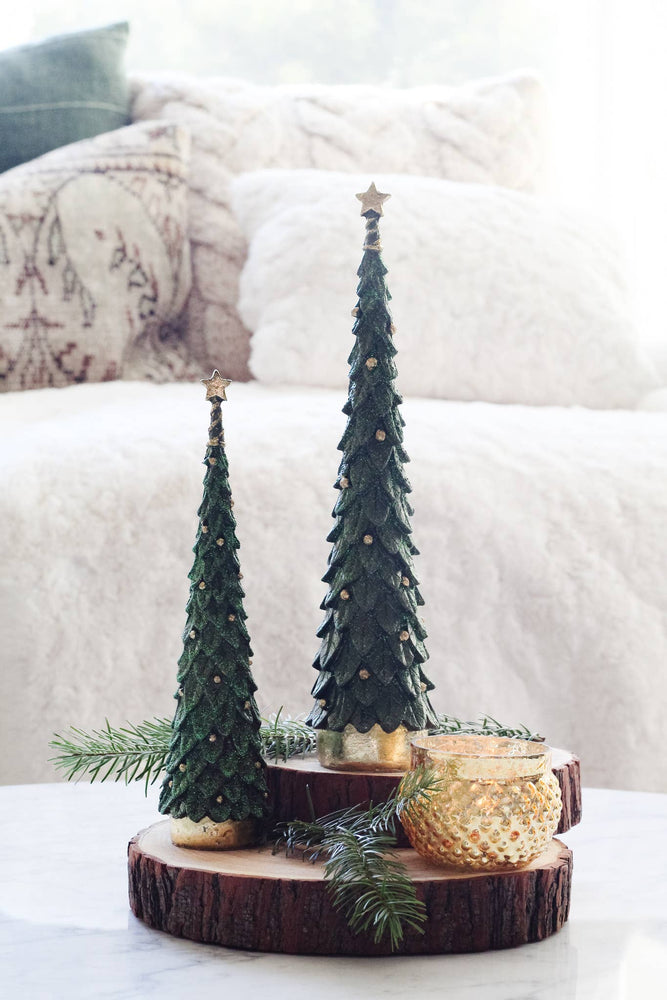 Dekorasyon Gifts Decor - Holly Slim Tree w/Star (Pine Green) – The Kitchen