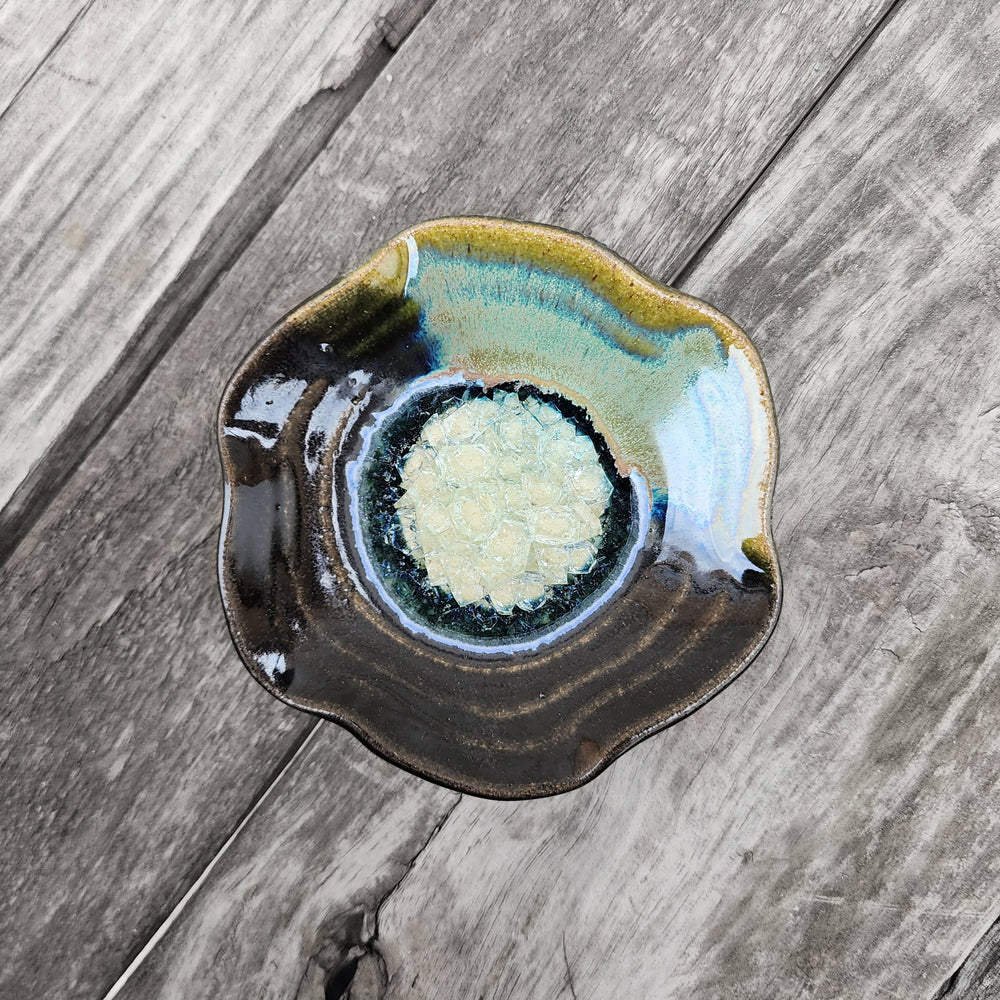 Ceramic Pottery Small Ripple Pottery Dish, Assorted – The Kitchen