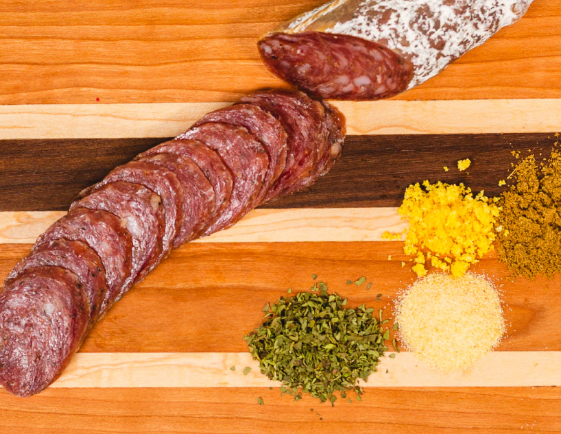 il porcellino Loukanika Salami – The Kitchen
